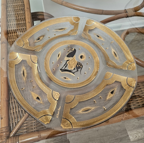 Fred Press | Dining | Midcentury Fred Press Serving Plate | Poshmark